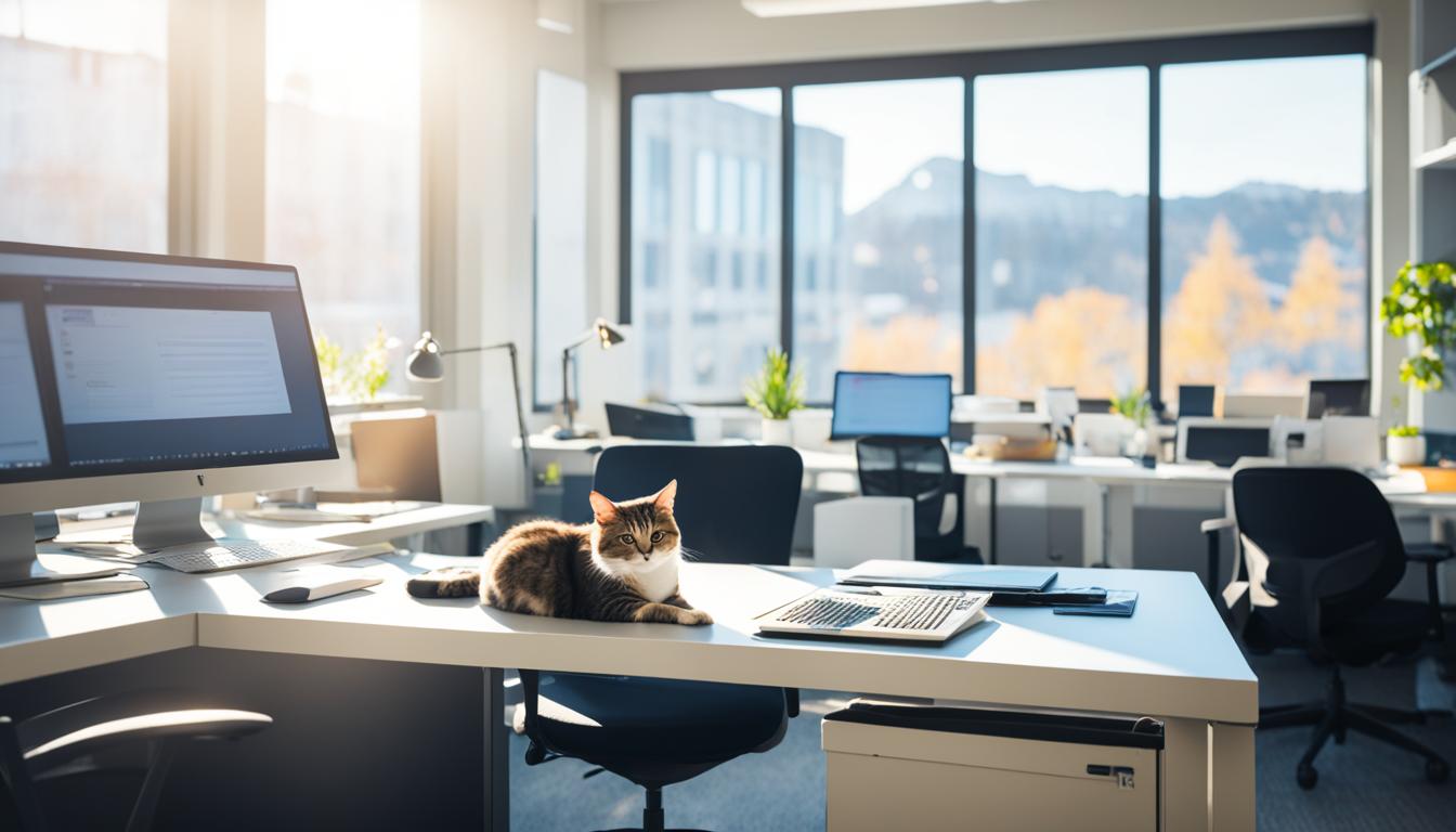 Workplace Wellness: Benefits of Having a Cat - PawKitty
