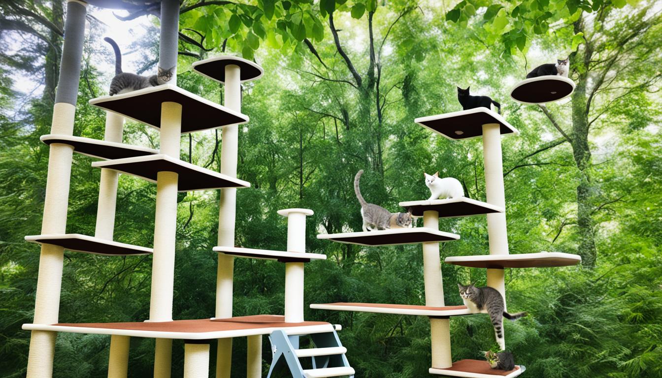 Multi-Level Cat Towers: Climbing Instincts Unleashed - PawKitty