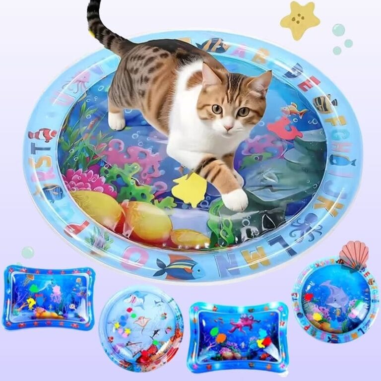 PawKitty AquaPaw Claw-Proof Water Mat for Pets and Kids